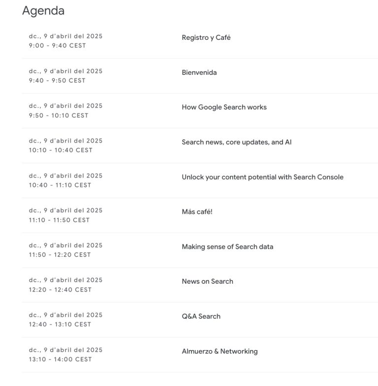 Recap of Google Search Central Live Madrid 2025 | Clara Soteras
